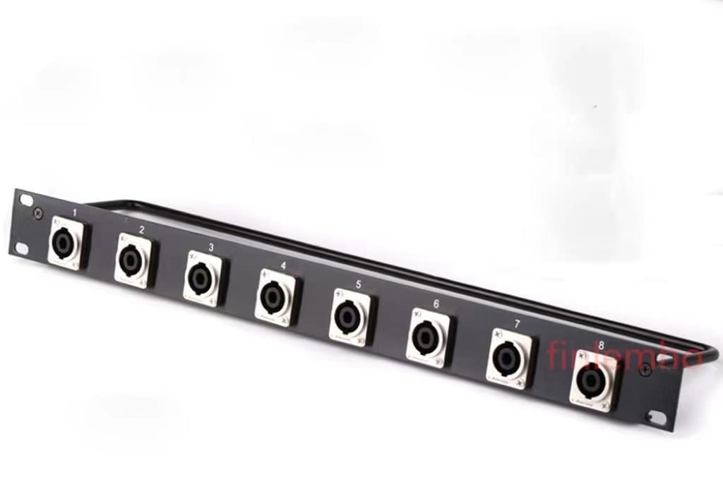 Buy Rack Patch Panel 8 12 16 Way SpeakOn Chassis Connnector 1U Flight ...