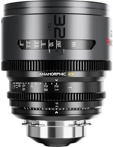 Amazon.com : DZOFILM PAVO 2X Anamorphic Prime Lens for PL/EF Mount ...