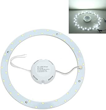 LED 18 W lámpara techo redondo Chip 220 V con transformador e imán ...