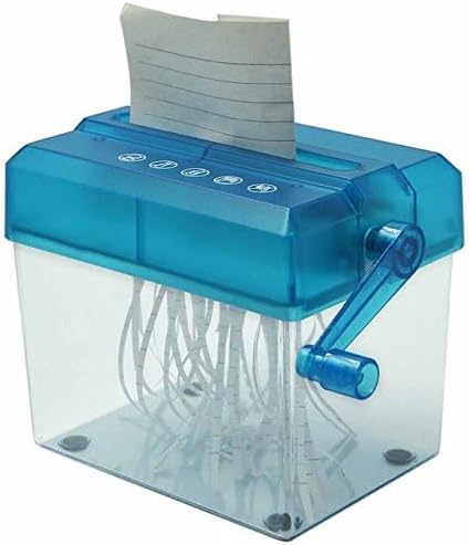 VidaTeco Strip Cut Mini Shredder for Home Use, Paper Shredder Without ...