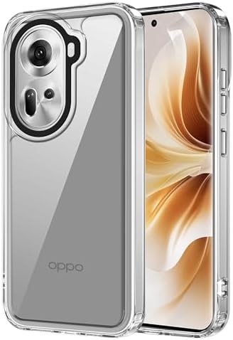 amazon basics Back Case Cover for Oppo Reno 11 5G (Polycarbonate ...