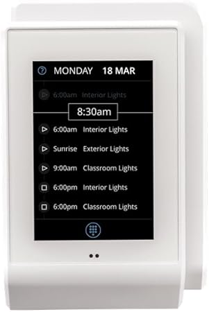 Amazon.com: Acuity Sensor Switch nLight NDTC WH Digital Time Clock ...