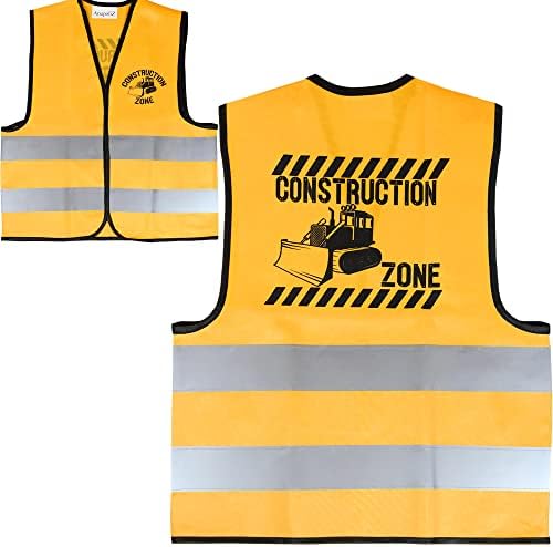 Amazon.com: AnapoliZ Kids Construction Vest | Construction Worker Vest ...