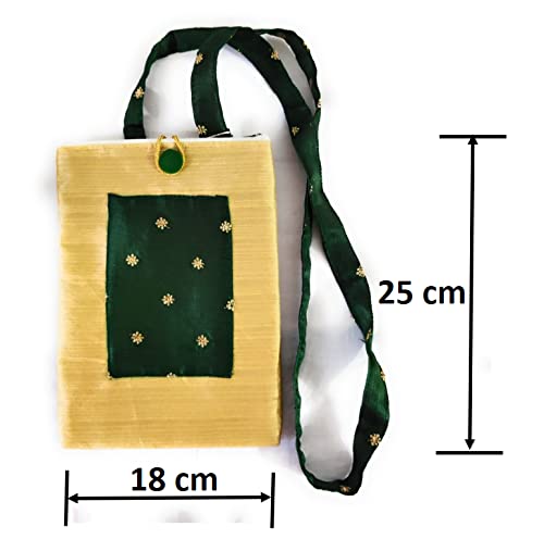Buy Punyatva Traditional Sling Bag for Women (Green) / Makar Sankranti ...