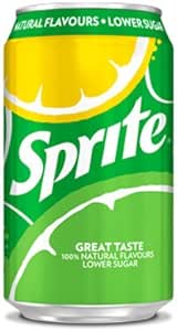 Sprite Can 330 ml (Pack of 4, Total 24 Cans) : Amazon.co.uk: Grocery
