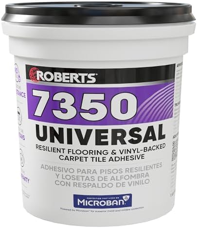 ROBERTS UNIVERSAL99 Resilient Flooring & Carpet Adhesive-1 Gal. (3.78 L ...