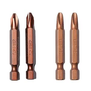 Taparia Make, 50mm Single Side Bits of 1/4" Hex Shank, S2 Grade, Of Tip ...