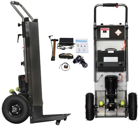 RXFSP Electric Stair Climbing Dolly, 1200W Powered Electric Stair ...