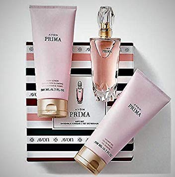 Amazon.com : Avon Prima Boxed Gift Set (3 PC Set) : Beauty & Personal Care