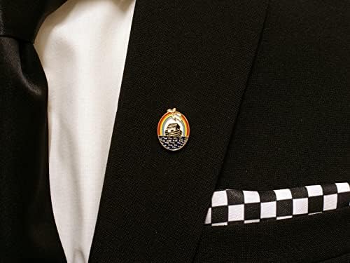 ROYAL ARK MARINER MASONIC FREEMASONS RAM LAPEL PIN : Amazon.co.uk: Fashion