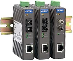 Moxa IMC-21-M-ST 100Mbit/s 1300nm network media converter - Network Media Converters (100 Mbit/s ...