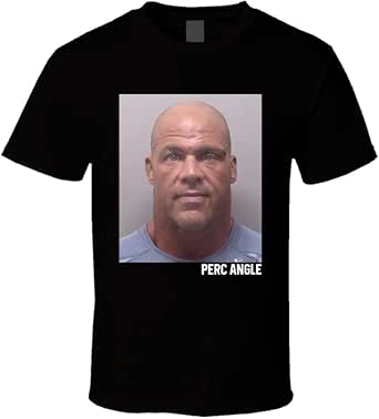 Drip Cartel Perc Angle Kurt Angle Mugshot Wrestling T Shirt S Black ...