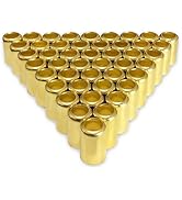 Amazon.com: 50PCS 7325 Hose Ferrules Brass Fitting, 0.560in ID x 1in ...