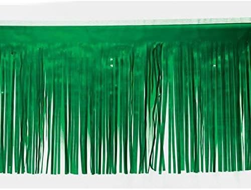 Amazon.com: Anderson's Vinyl Grass Green Fringe, 15" x 10' Shiny ...