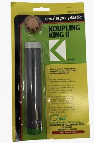 Two Pack of King Koupling King II KK100, Oil Burner Coupling Kit, Super ...