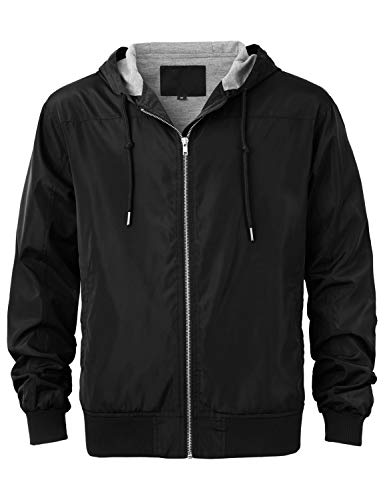 Ma Croix Mens Windbreaker Jacket 1KSA0020 (Large/ - Want It All
