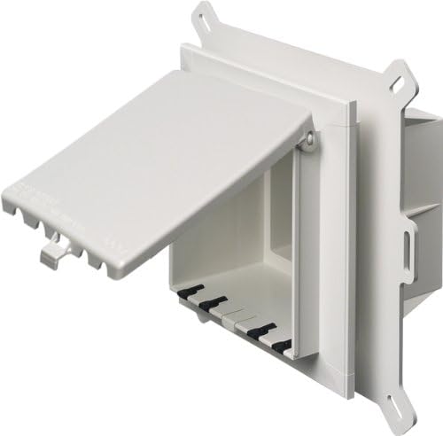 Arlington DBLVS2W-1 Weatherproof Outdoor Keypad and Alarm Enclosure for ...