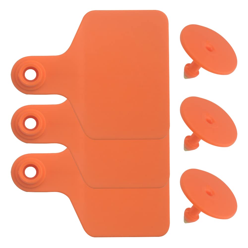 Snapklik.com : WMYCONGCONG 100 Sets Livestock Identification Blank Ear ...