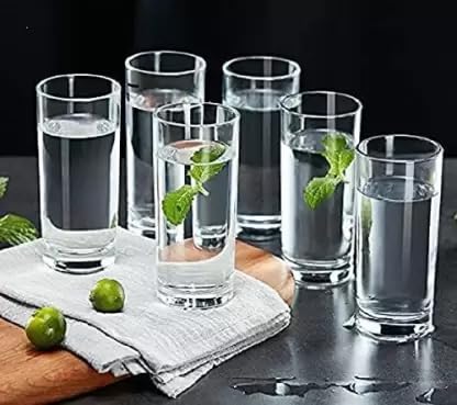 Buy TM Expo (Pack of 6) Glass for Drinking Water, Juice, Cocktail ...