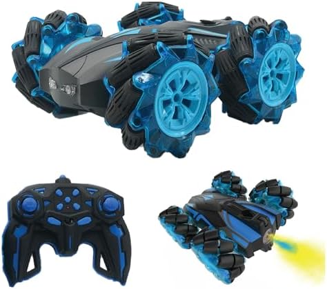 ELECTROBOTIC Remote Control Car | 4WD Double-Sided Drive Off-Road Stunt ...