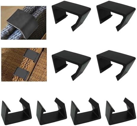 Auswalar 8 PCS Outdoor Furniture Clips Patio Sofa Clips,Sofa Clamps ...