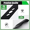 Amazon.com : BeadChica (2 Pack) 2105200317A 21 inch Push Mower Blade ...