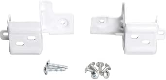 Amazon.com: GE GFA24KITL Washer/Dryer 24" Stack Bracket Kit, Solid ...