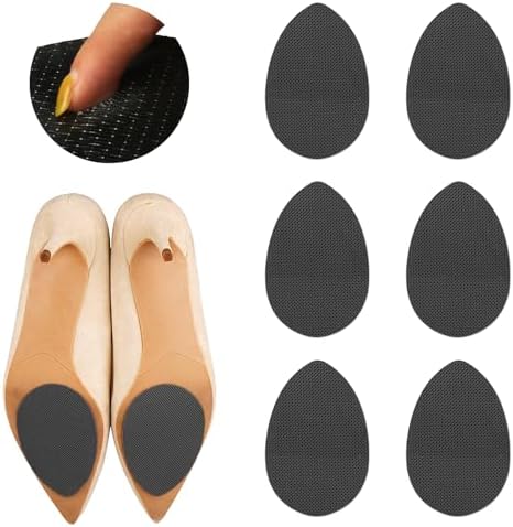 Amazon.com: Non Slip Shoes Pads Self-Adhesive Shoe Grips Rubber Anti ...