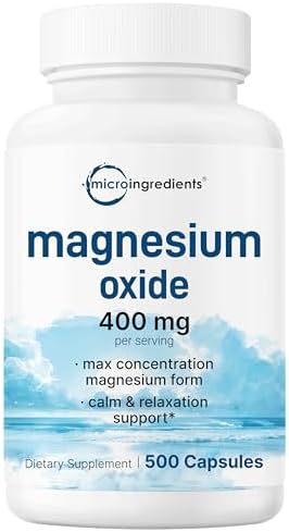 Amazon.com: PureFormulas Magnesium Oxide 300 mg Supports Healthy Heart ...