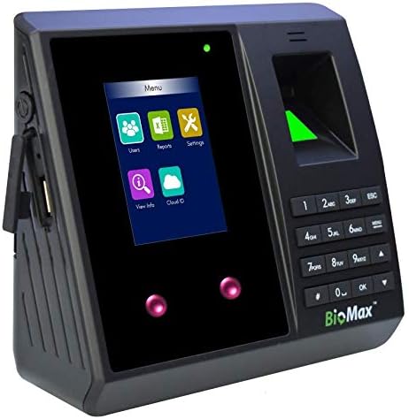 Biomax Bm70w Pro WiFi Face Biometric attendance and Access Machine with ...