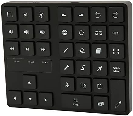 Garsent 35 Keys Rechargeable Bluetooth Numeric Keypad, Wireless ...