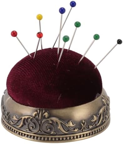 Amazon.com: Vintage Pin Cushion, Elastic Needle Holder with 50pcs ...