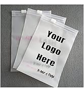 Amazon.com: Custom Matte Zip Lock Bags,Personalized Plastic of Your ...