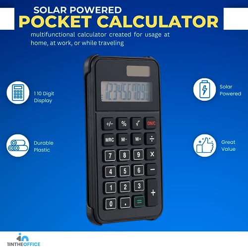 Snapklik.com : 10 Digit Pocket Calculator, Office Calculator, Dual ...