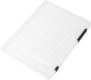 Amazon.com: OLIREXD A5 Clear Plastic File Box with Flap Lid, Portable ...