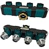 Amazon.com: Garden Hose Splitter 4 Way Heavy Duty Outdoor Faucet Hose ...