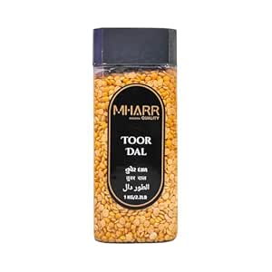 MHARR Toor Dal | Arhar Dal/Pulses - 1kg Jar : Amazon.in: Grocery ...
