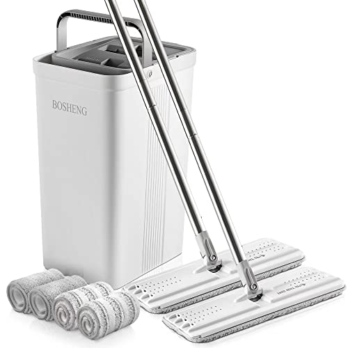 MOPALL Mop and Bucket with Wringer Set Review - Cleaninup