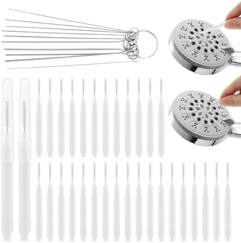 Amazon.com: Lumkew Shower Head Cleaning Brush for Small Hole ...