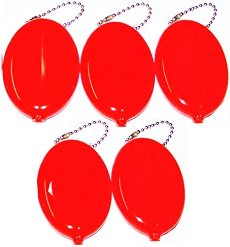Amazon.com: 5 Orange Coin Purses Made in USA : Clothing, Shoes & Jewelry