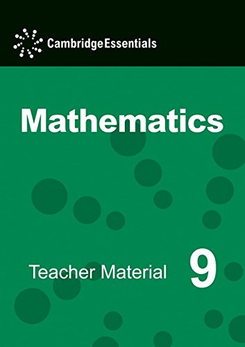 Cambridge Essentials Mathematics Year 9 Teacher Material CD-ROM: Amazon ...