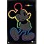 Amazon.com: Trends International Disney Mickey Mouse - Rainbow Outline ...