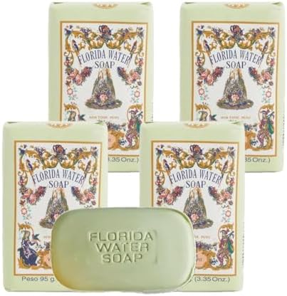 Amazon.com : Lanman & Kemp Florida Water Scented Soap Bar / Jabon De ...
