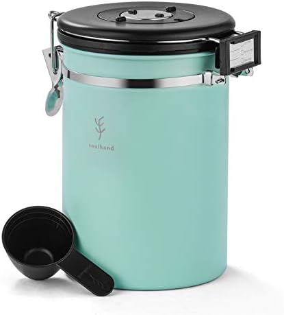 Soulhand Coffee Airtight Canister 600g/21oz - Coffee Bean Storage ...
