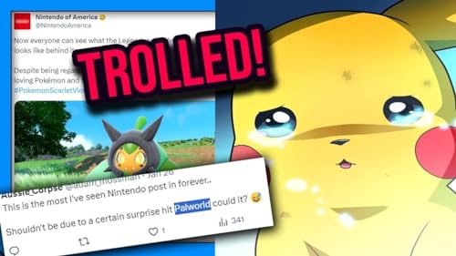 Nintendo TROLLED Over Palworld in EVERY Pokémon Tweet They Post Now ...
