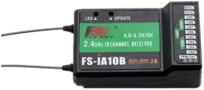Amazon.com: Flysky FS-iA10B Receiver 10 Channels 2.4GHz AFHDS 2A ...