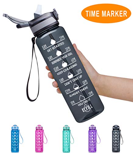 Top 12 BEST Water Bottle with Time Markings 2021 | Waist Healthy
