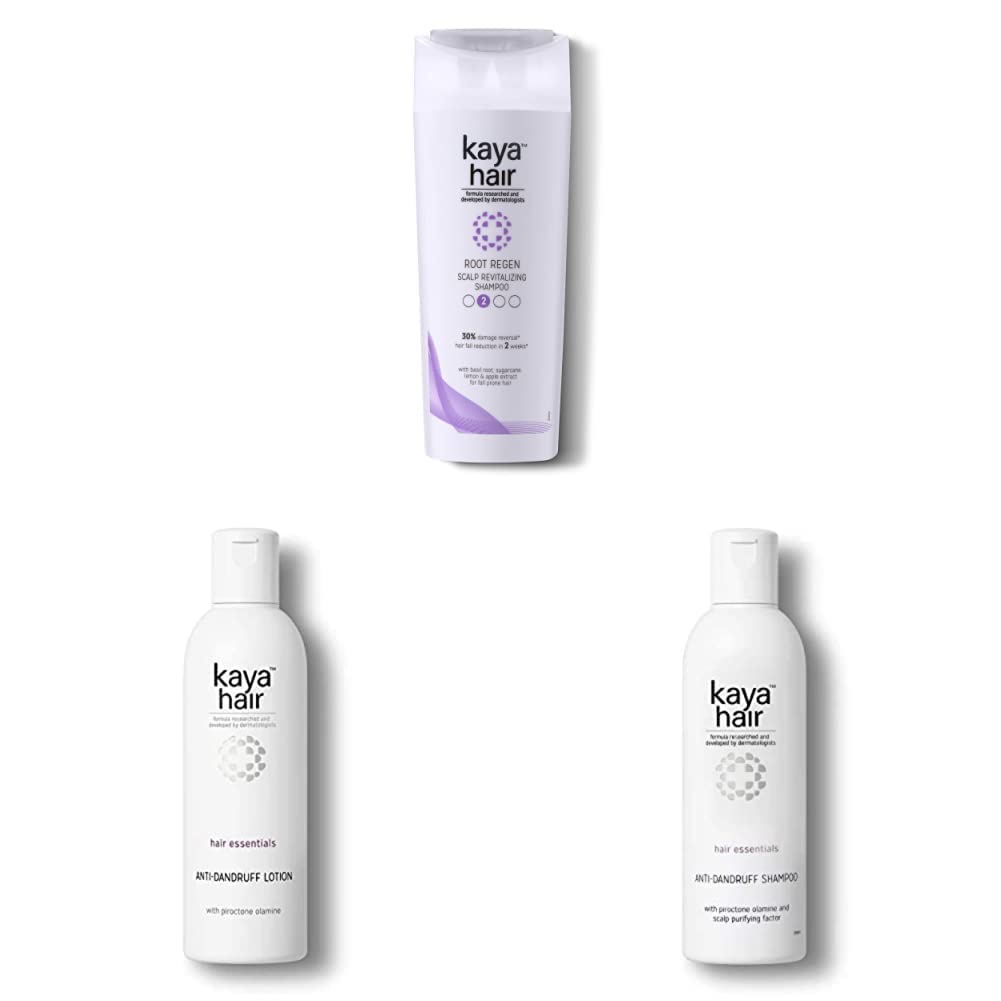 Buy Kaya Scalp Shampoo | 225ml&Kaya Anti Dandruff Lotion 200ml&Kaya ...