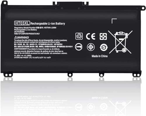 Wefly HT03XL Laptop Battery Compatible for HP Spare L11119-855 L11421 ...