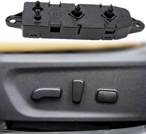 Amazon.com: NLQR Interruptor de control del asiento eléctrico delantero izquierdo compatible con ...